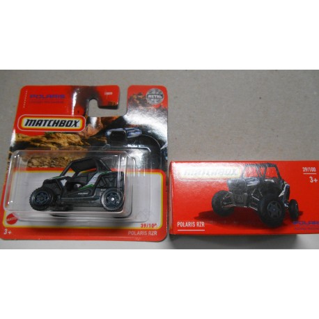 POLARIS RZR GREEN ESCOGER/CHOOSE/CHOISIR 1:64 MATCHBOX - BCN STOCK CARS