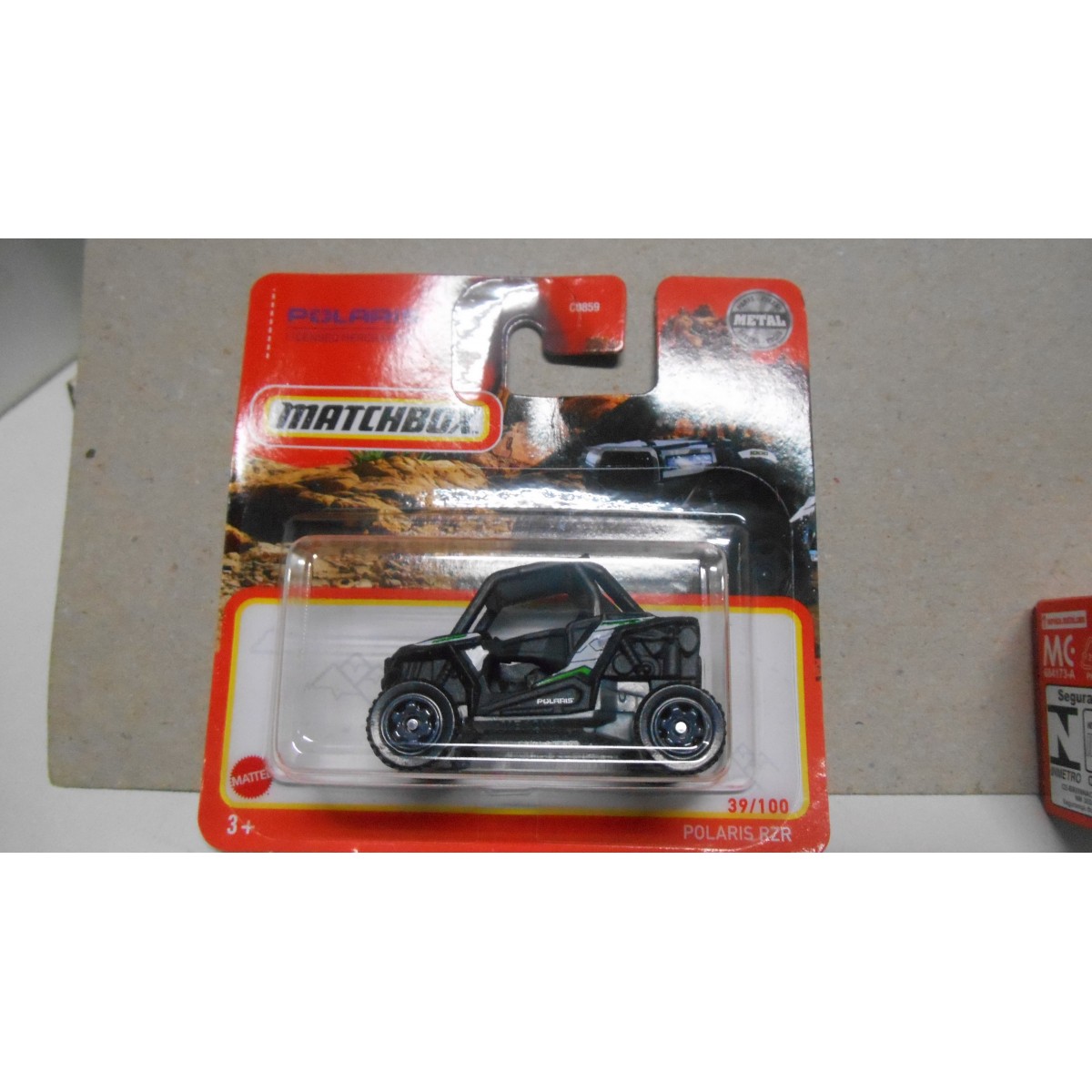 POLARIS RZR GREEN ESCOGER/CHOOSE/CHOISIR 1:64 MATCHBOX - BCN STOCK CARS