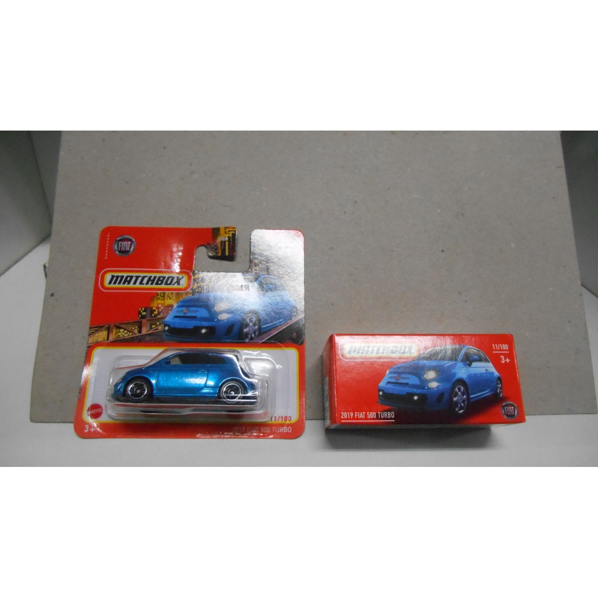 FIAT 500 2019 TURBO BLUE ESCOGER/CHOOSE/CHOISIR 1:64 MATCHBOX - BCN ...