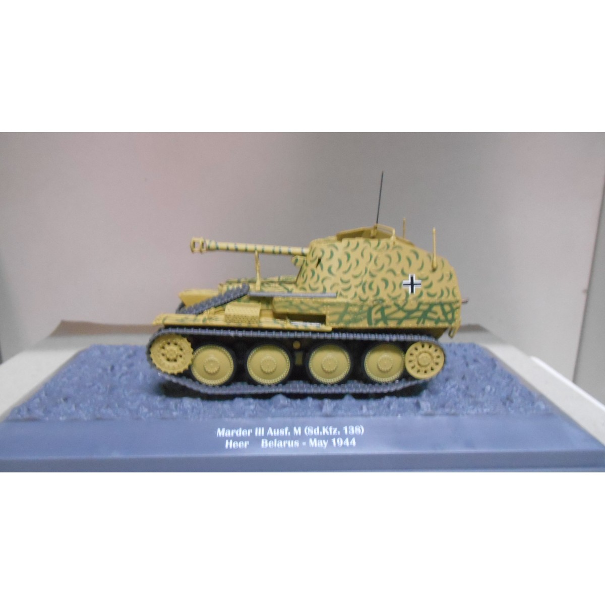 Sd.Kfz.138 JAGDPANZER MARDER III 1944 GERMANY TANKS WW 2 1:43 ALTAYA ...