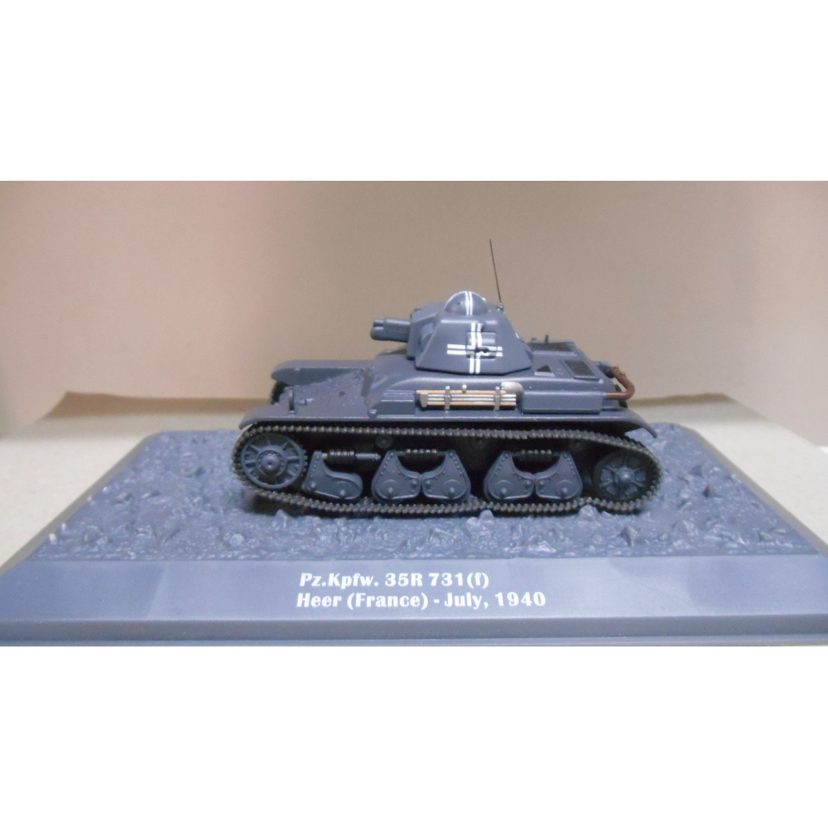 Pz.Kpfw. 35R 731 (f) 1040 FRANCE/GERMANY TANKS WW 2 1:43 ALTAYA IXO ...