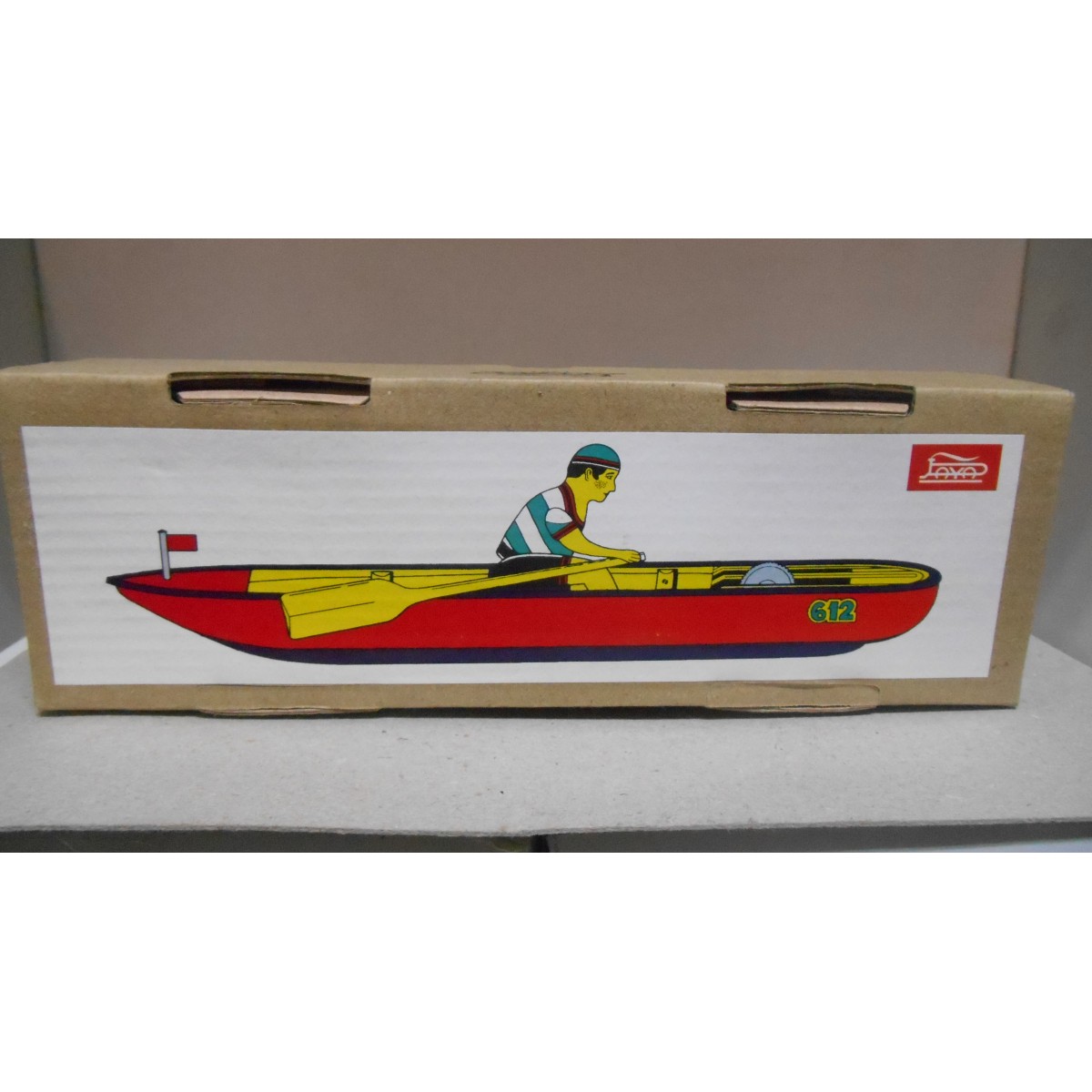 BARCA DE REMOS JUGUETE PAYA REPLICA MADE IN CHINA TIN TOY REPRODUCTION ...