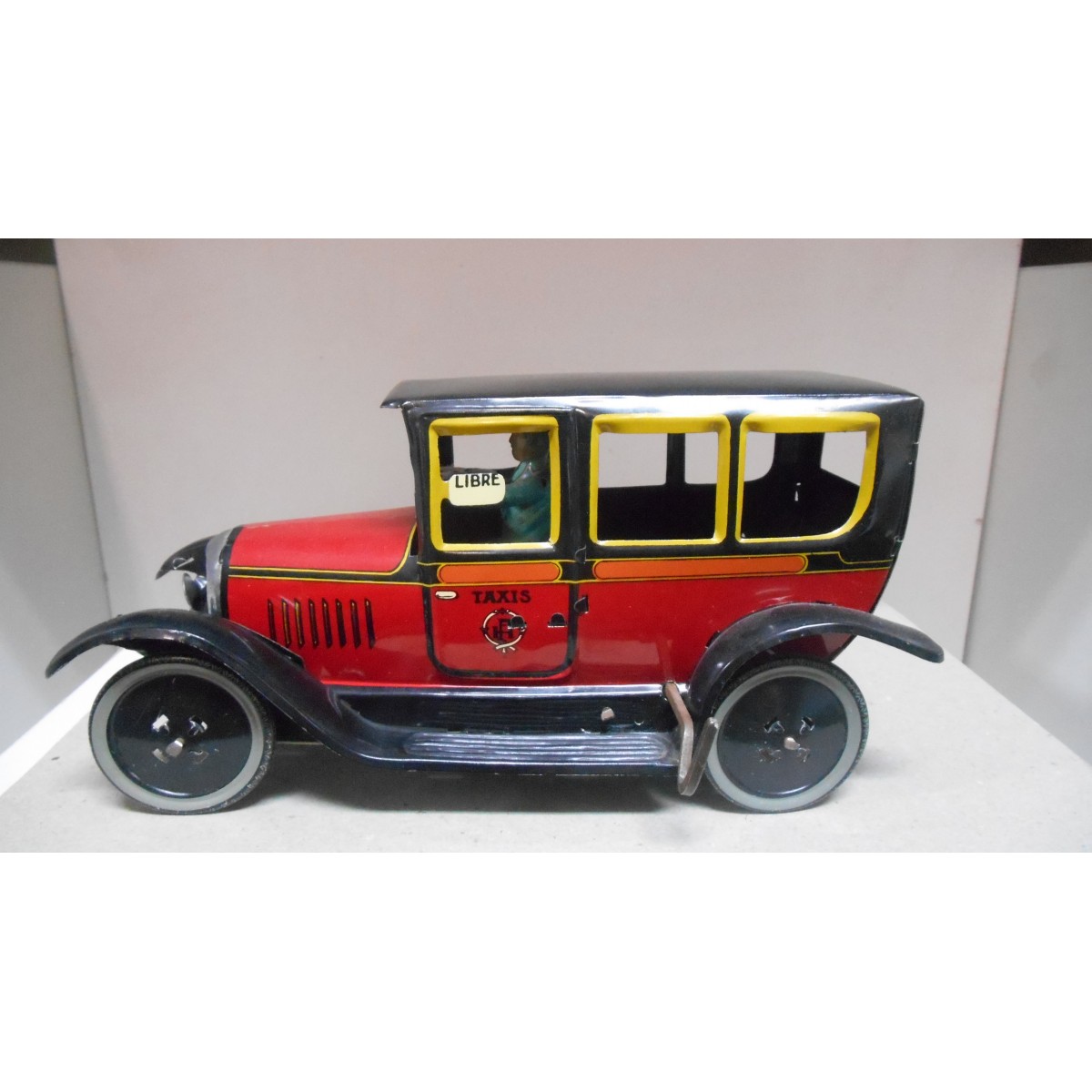 COCHE TAXI JUGUETE PAYA REPLICA MADE IN CHINA TIN TOY REPRODUCTION ...