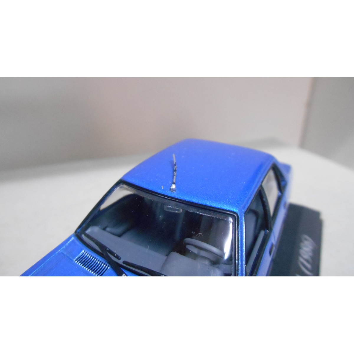 TALBOT SOLARA 1986 AZUL/BLUE MATRICULA ESPAÑA 1:43 ALTAYA IXO DEFECT ...
