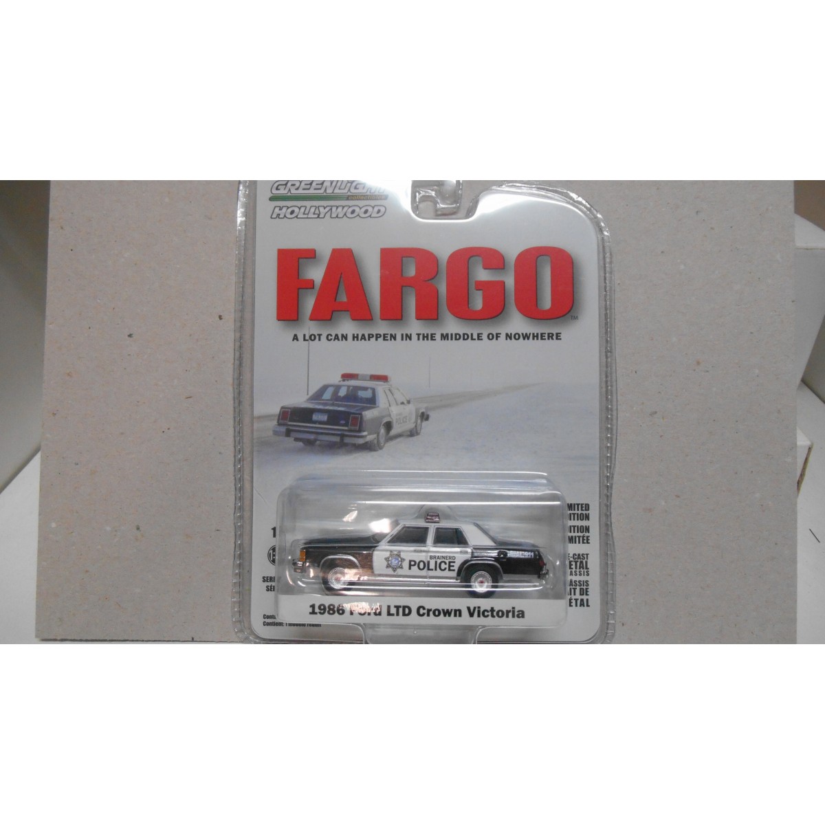 HOLLYWOOD FARGO FORD LTD CROWN VICTORIA POLICE 1986 1:64 GREENLIGHT ...