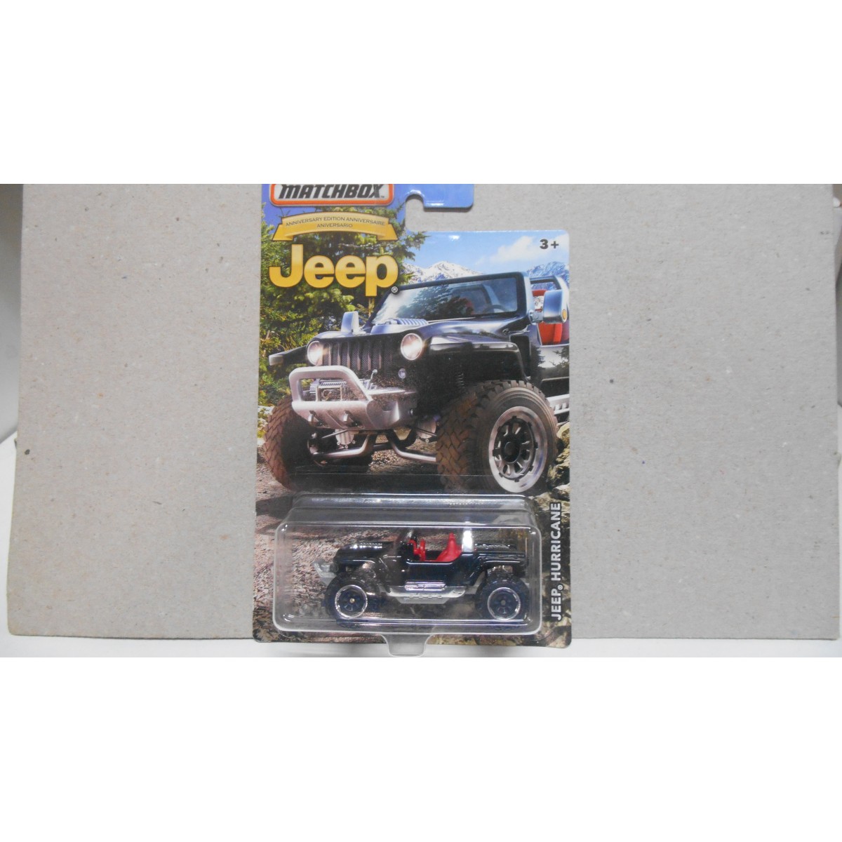 JEEP HURRICANE 75TH ANNIVERSARY JEEP USA CARD 1:64 MATCHBOX - BCN STOCK ...