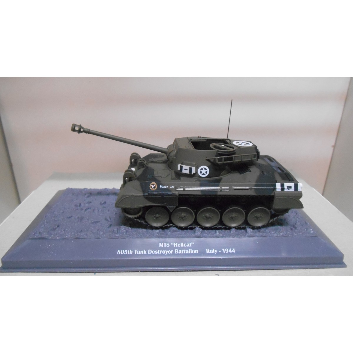 M18 HELLCAT 1944 USA TANKS WW 2 1:43 ALTAYA IXO - BCN STOCK CARS