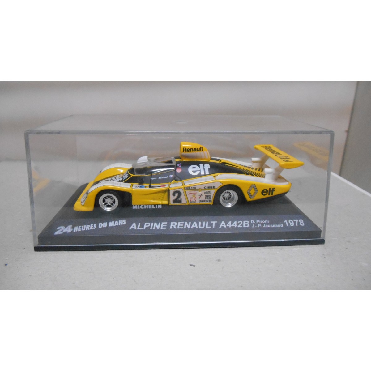 ALPINE-RENAULT A442B 1978 WIN 24 H LE MANS JAUSSAUD-PIRONI 1:43 ALTAYA ...