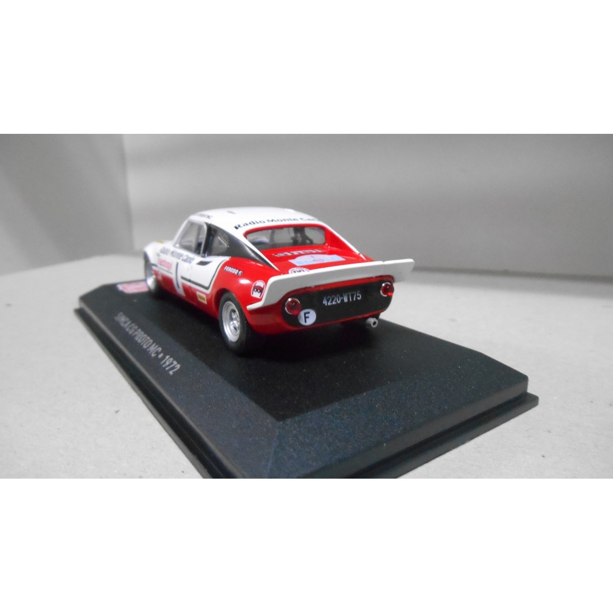 SIMCA CG PROTO MC RALLY NEIGE ET GLACE 1972 FIORENTINO 1:43 ALTAYA IXO ...