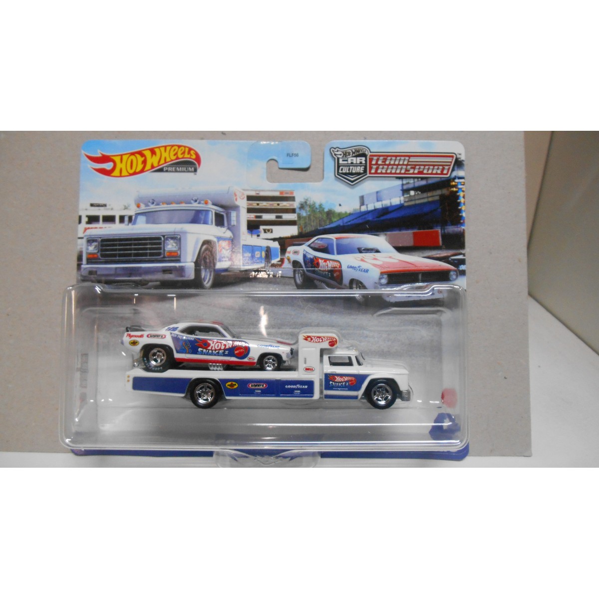 PLYMOUTH CUDA 1972 + RETRO RIG TEAM TRANSPORT 46 1:64 HOT WHEELS - BCN ...