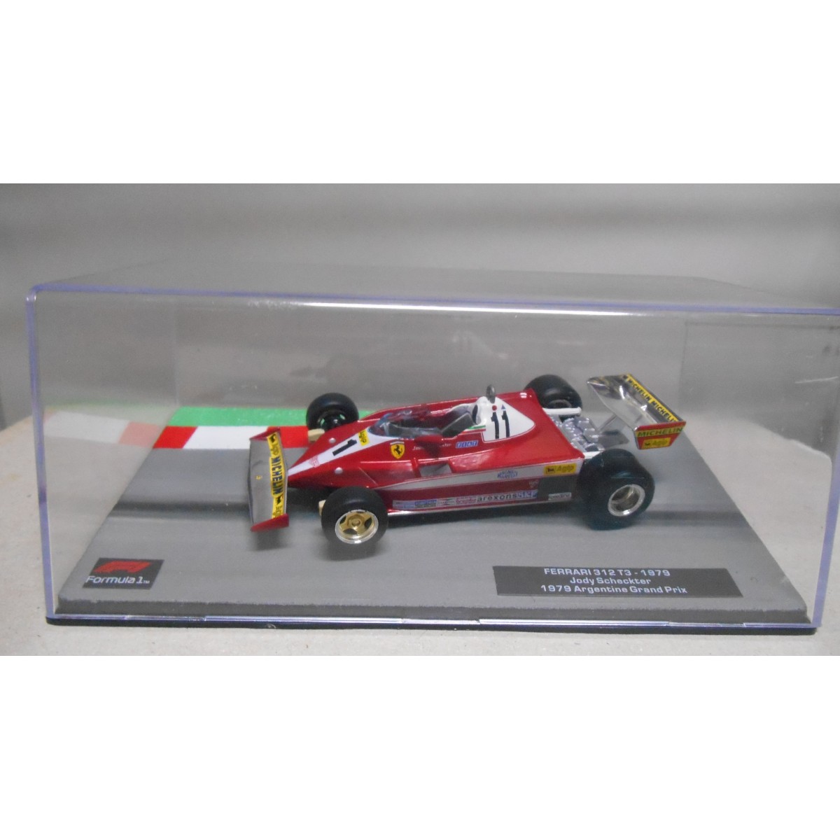 FERRARI 312 T3 FORMULA F1 WIN 1979 JODY SCHECKTER ARGENTINA GP 1:43 ...
