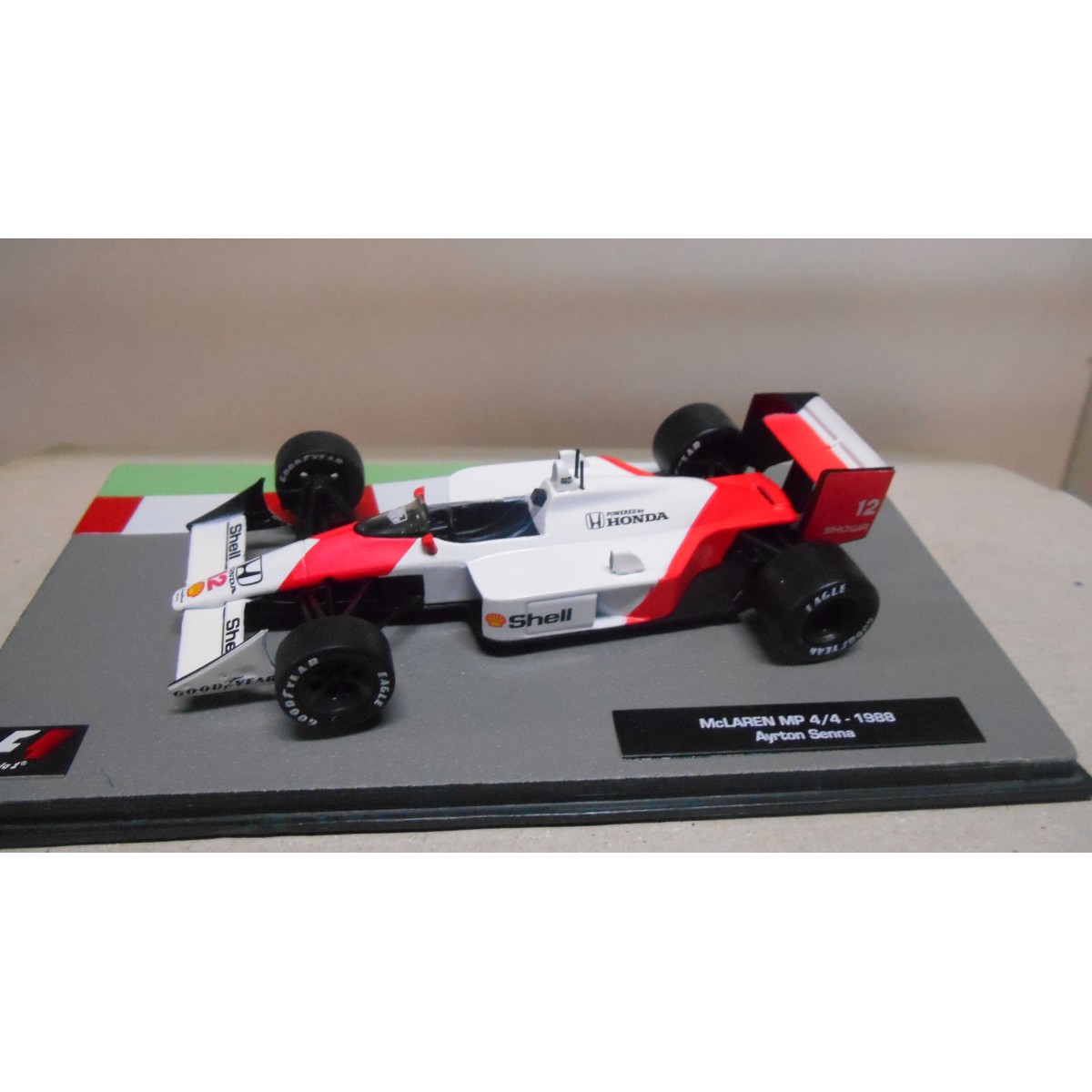 MCLAREN MP 4-4 FORMULA F1 WIN 1988 AYRTON SENNA 1:43 SALVAT IXO - BCN ...