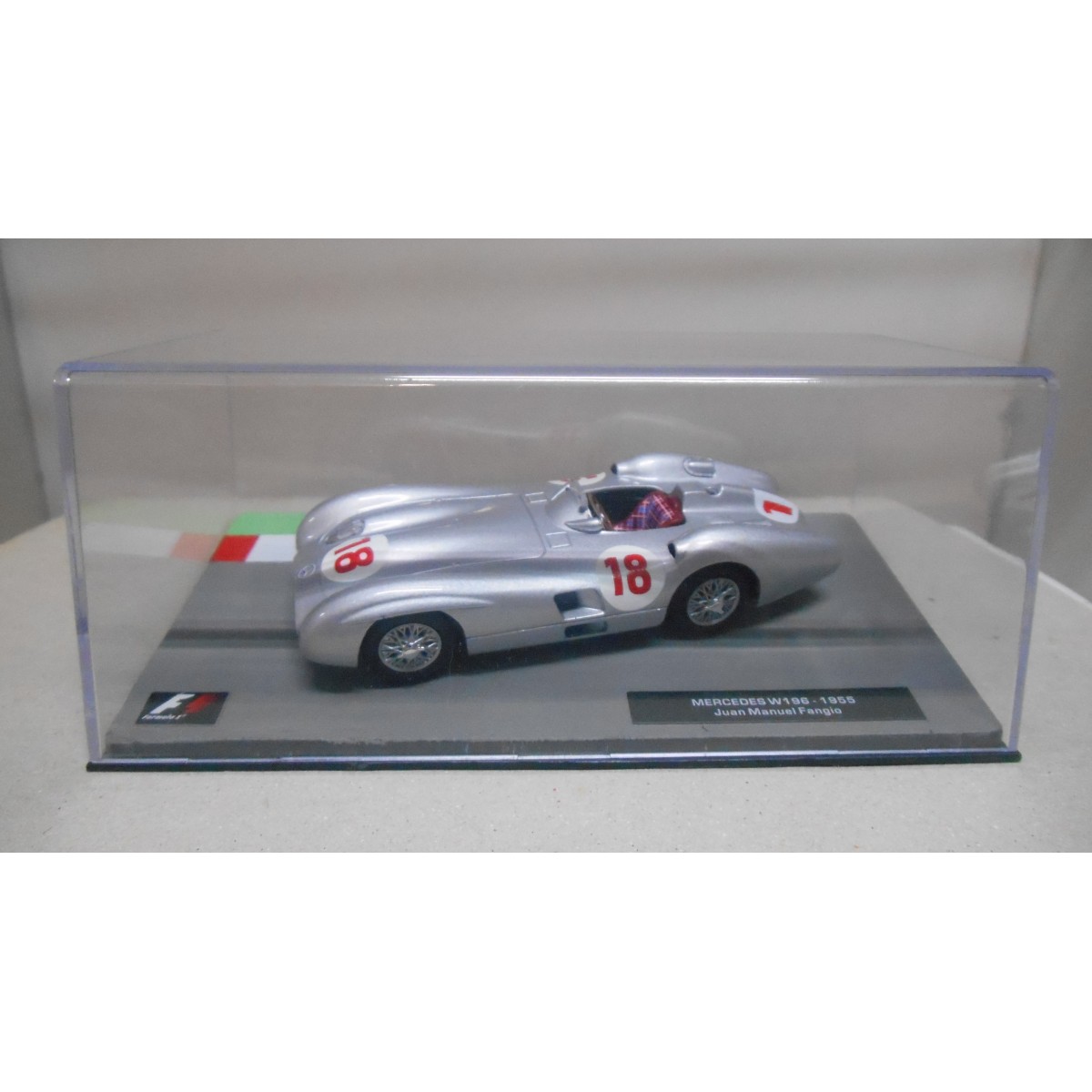 MERCEDES W196 1955 FORMULA F1 WIN J.M.FANGIO 1:43 SALVAT IXO - BCN ...