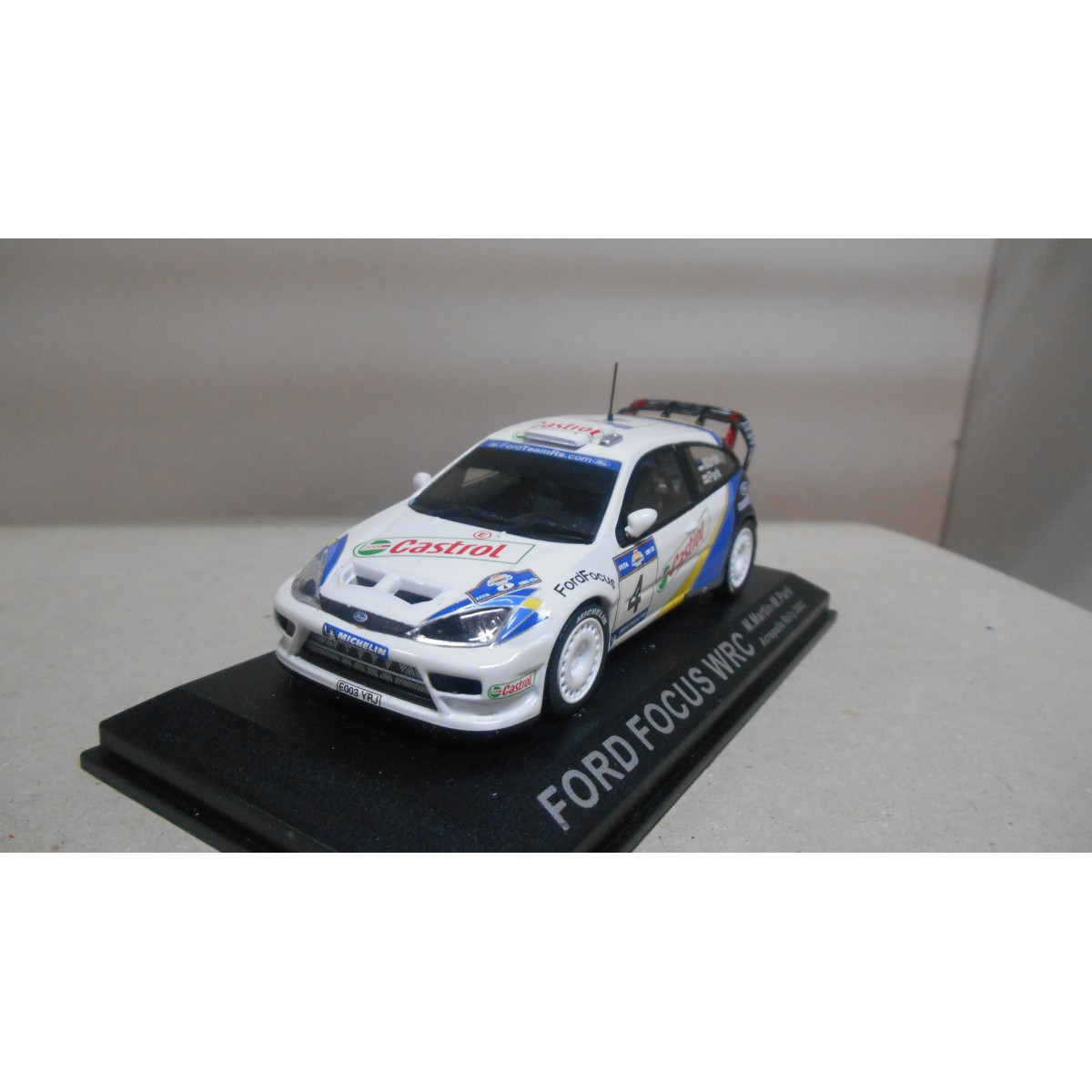 FORD FOCUS WRC 2003 WIN RALLY ACROPOLIS M.MARTIN 1:43 ALTAYA IXO - BCN ...