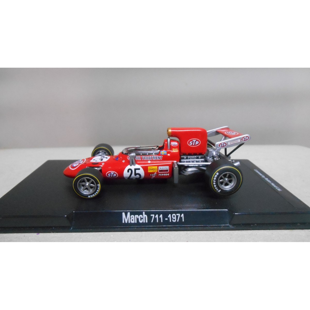 MARCH 711 FORMULA F1 1971 RONNIE PETERSON 1:43 RBA IXO - BCN STOCK CARS