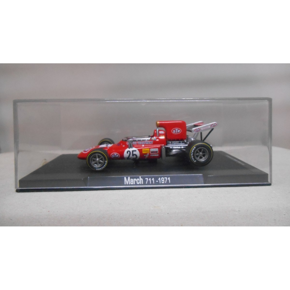 MARCH 711 FORMULA F1 1971 RONNIE PETERSON 1:43 RBA IXO - BCN STOCK CARS