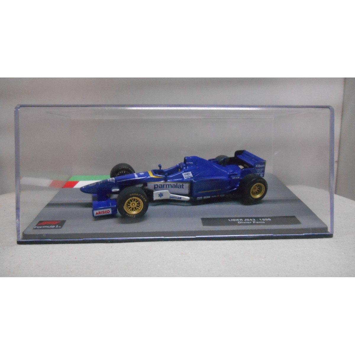 LIGIER JS43 FORMULA F1 1996 OLIVIER PANIS 1:43 SALVAT IXO - BCN STOCK CARS