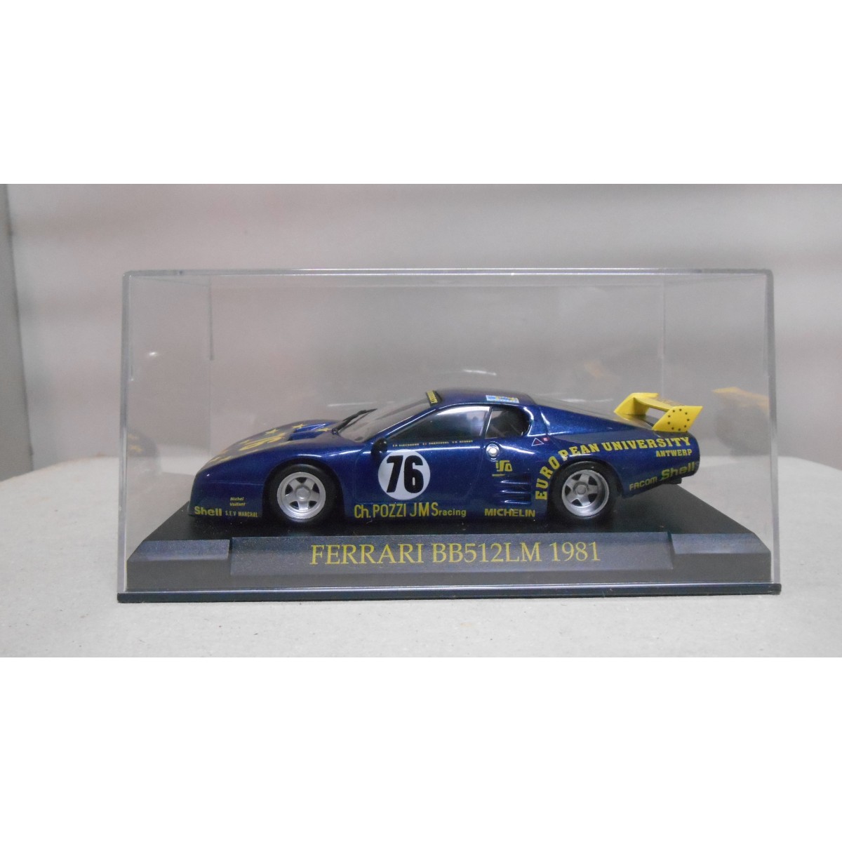 FERRARI BB512 LM 1981 24 H LE MANS DIEUDONNE-XHENCEVAL-REGOUT 1:43 ...