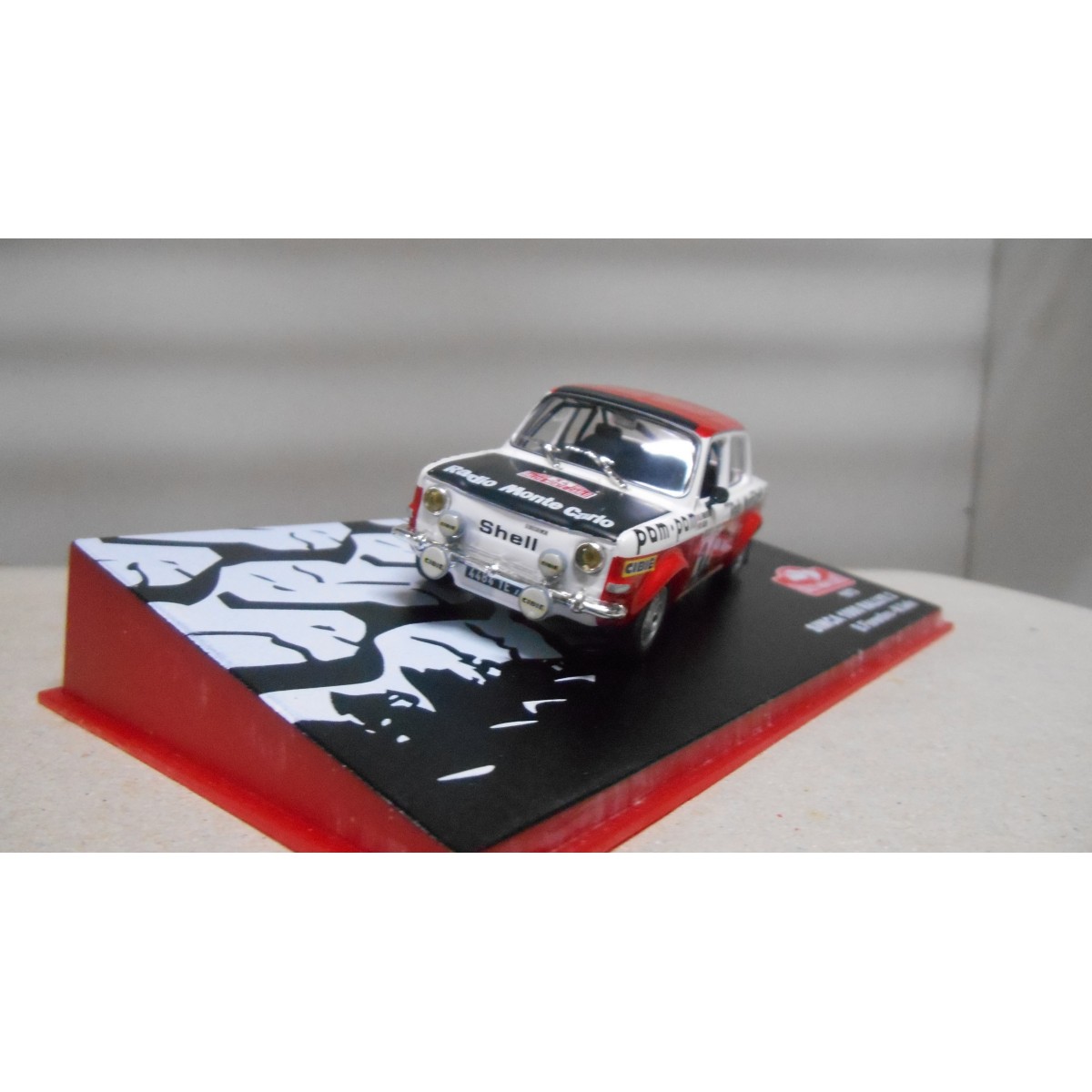 SIMCA 1000 RALLYE 2 RALLY MONTE CARLO 1973 B.FIORENTINO 1:43 ALTAYA IXO ...