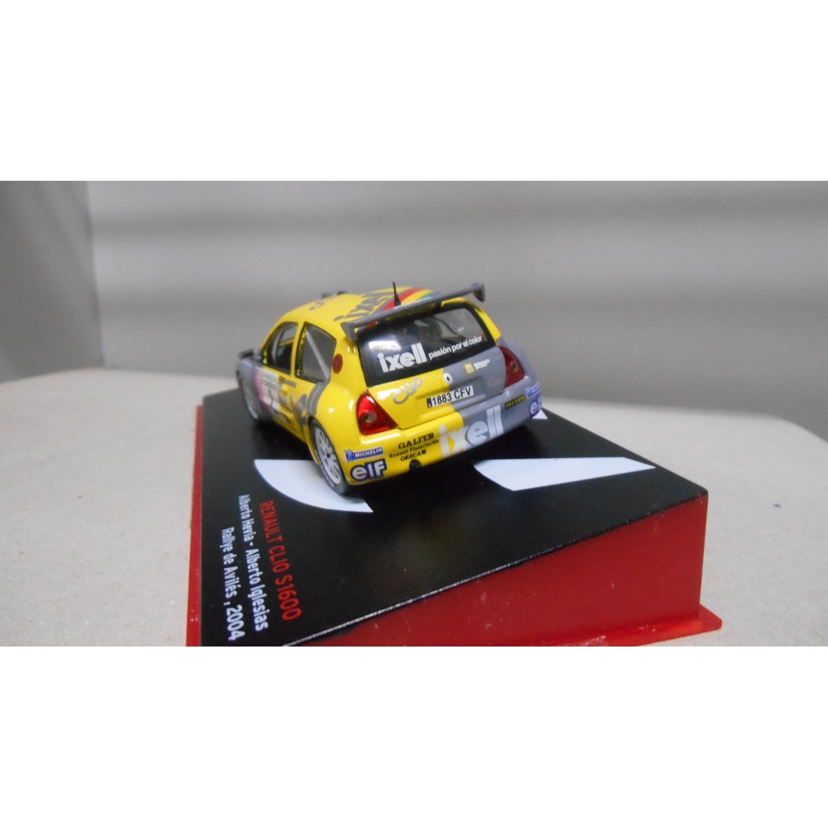 RENAULT CLIO S1600 2004 RALLY AVILES A.HEVIA 1:43 ALTAYA IXO - BCN ...