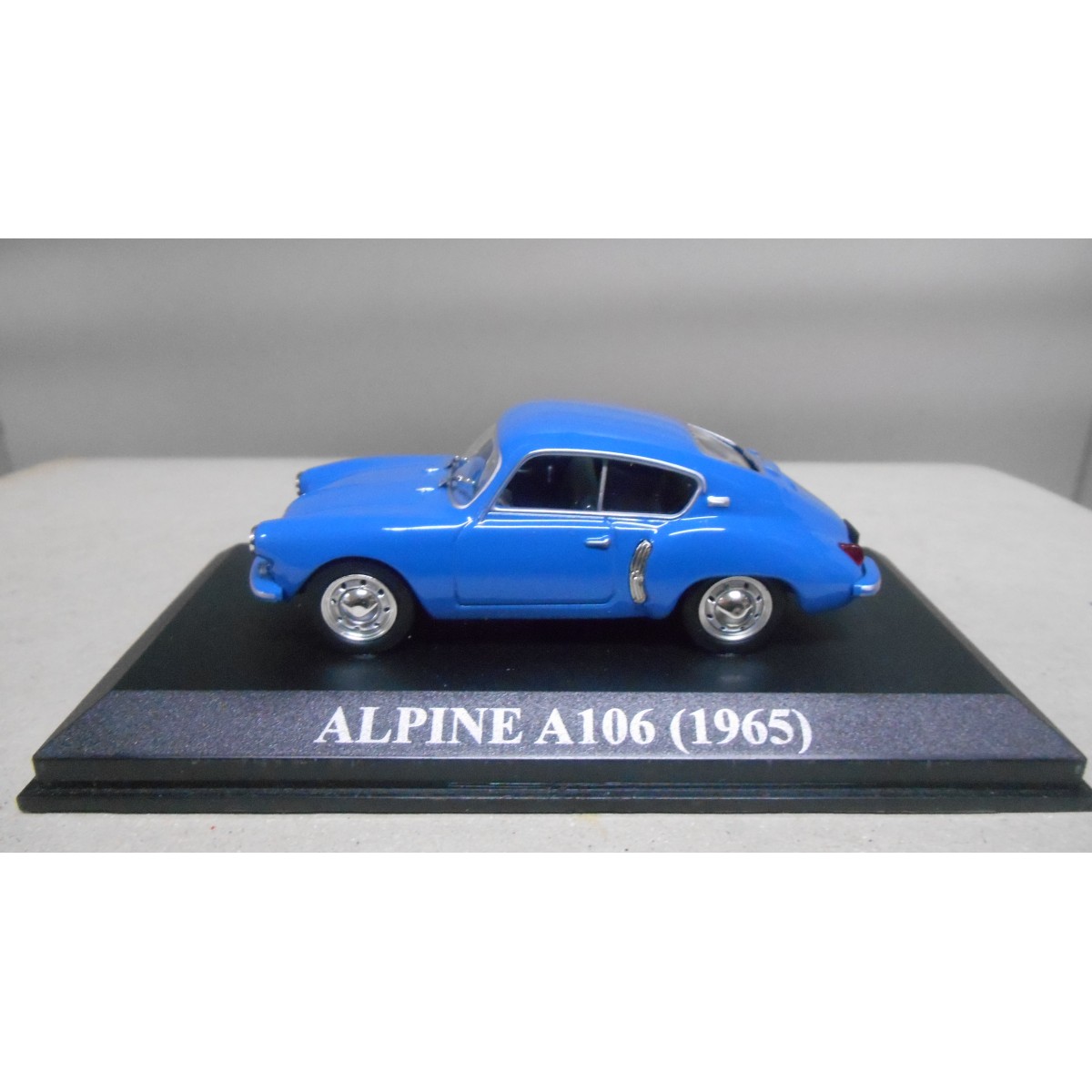 ALPINE A106 BLEU 1965 1:43 ALTAYA IXO - BCN STOCK CARS