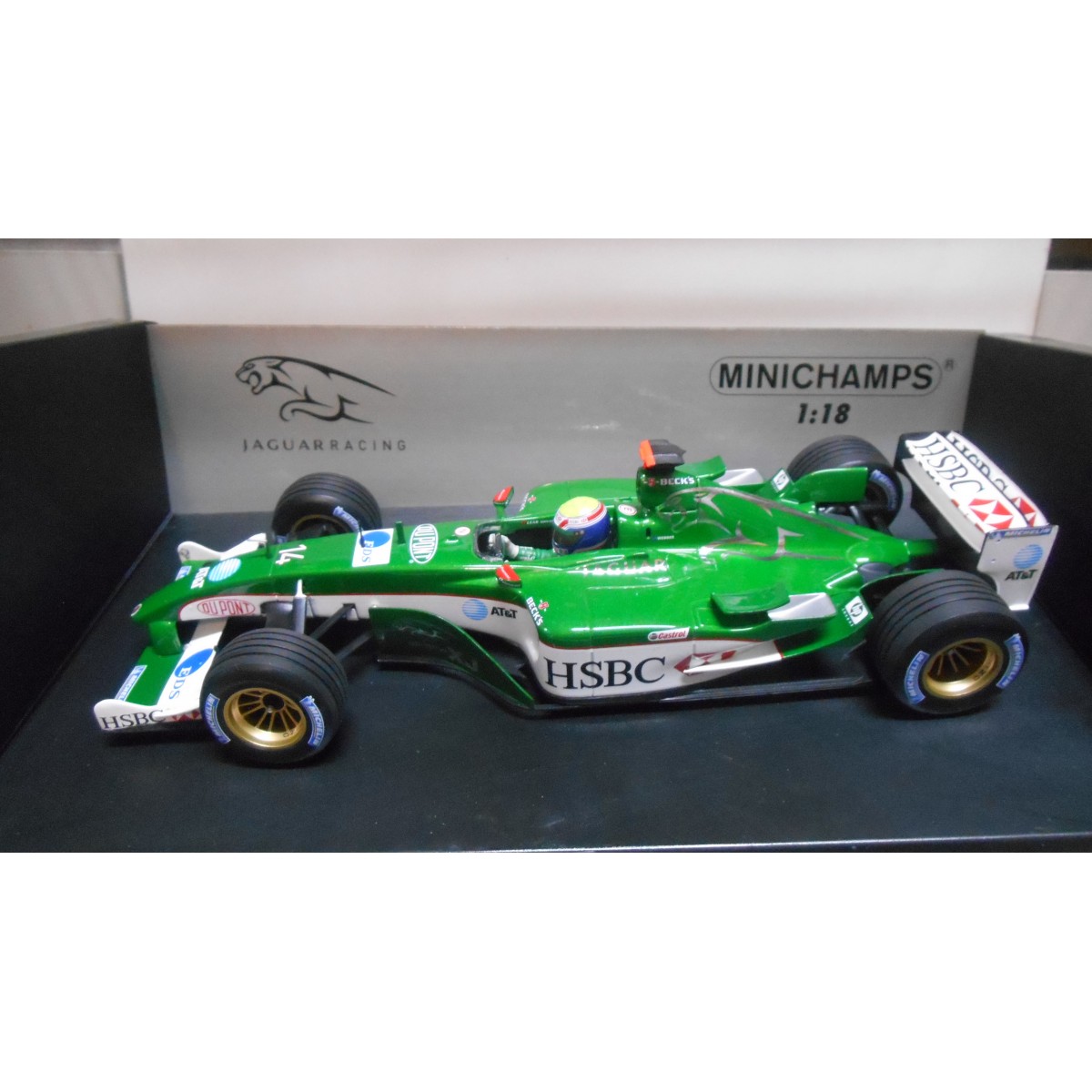 JAGUAR R4 M.WEBBER FORMULA F1 1:18 HOT WHEELS - BCN STOCK CARS