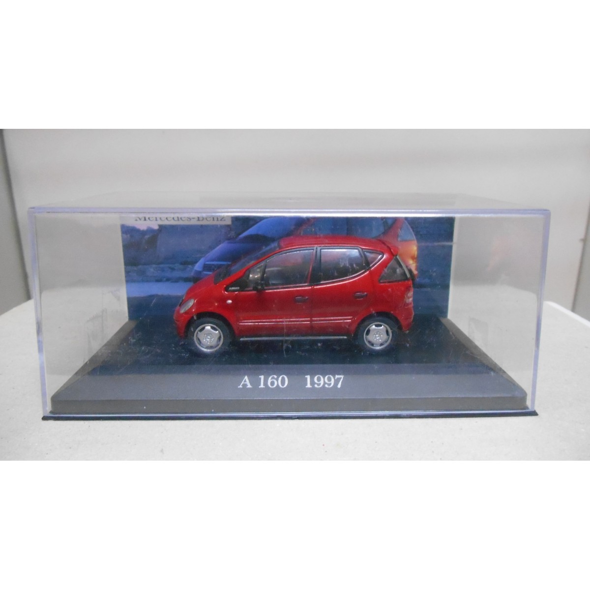 MERCEDES-BENZ W168 A160 1997 RED/ROJO 1:43 ALTAYA IXO - BCN STOCK CARS