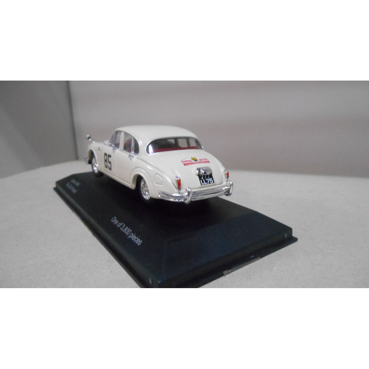JAGUAR MK II RALLY TOUR FRANCE 1959 n85 RENEL-CONSTEN 1:43 VANGUARDS ...