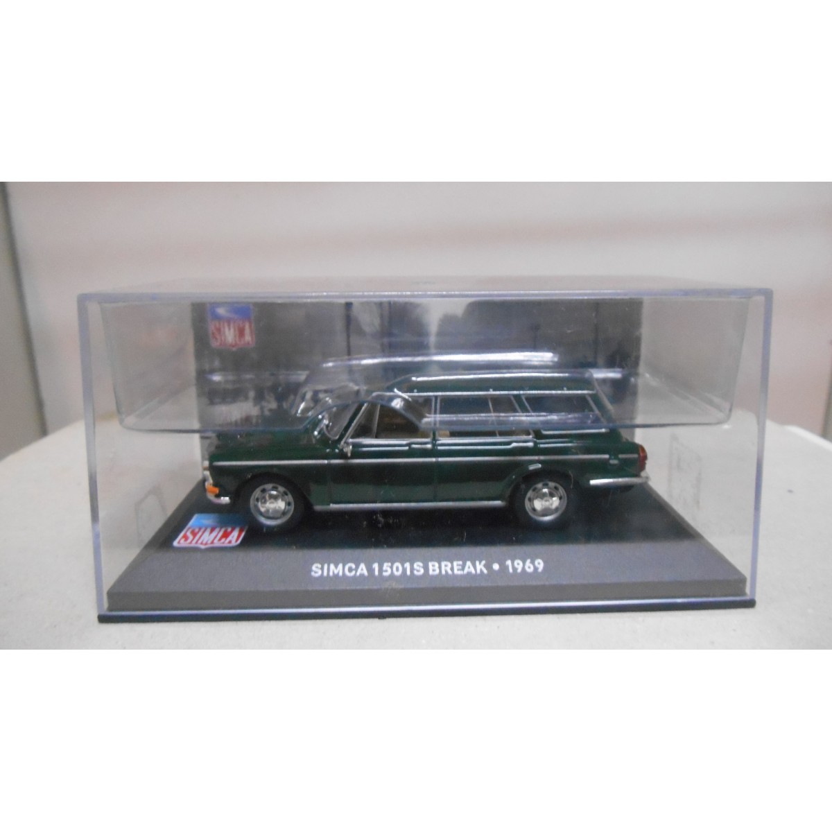 SIMCA 1501S BREAK 1969 GREEN/VERDE 1:43 ALTAYA IXO - BCN STOCK CARS