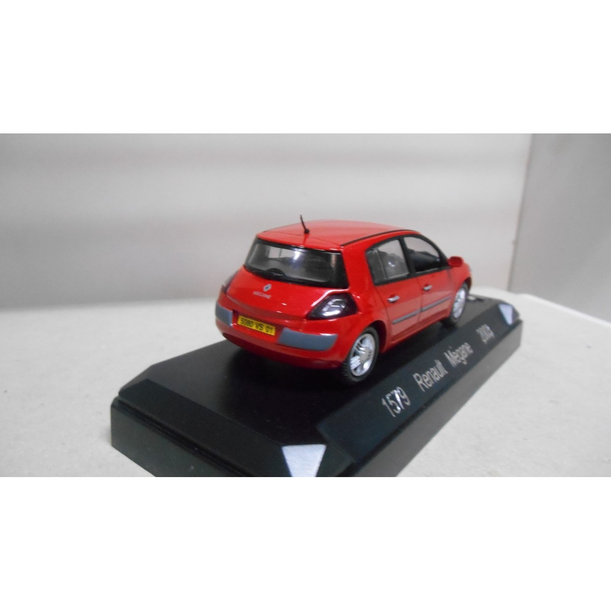 RENAULT MEGANE 2003 RED 1:43 SOLIDO 1579 - BCN STOCK CARS