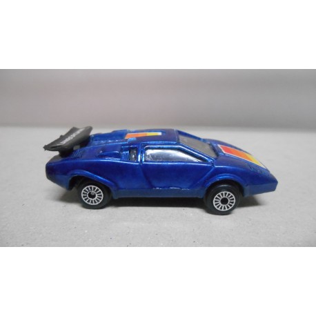 LAMBORGHINI COUNTACH BLUE D61 VINTAGE 1:64 APX ZEE TOYS/ZYLMEX - BCN ...