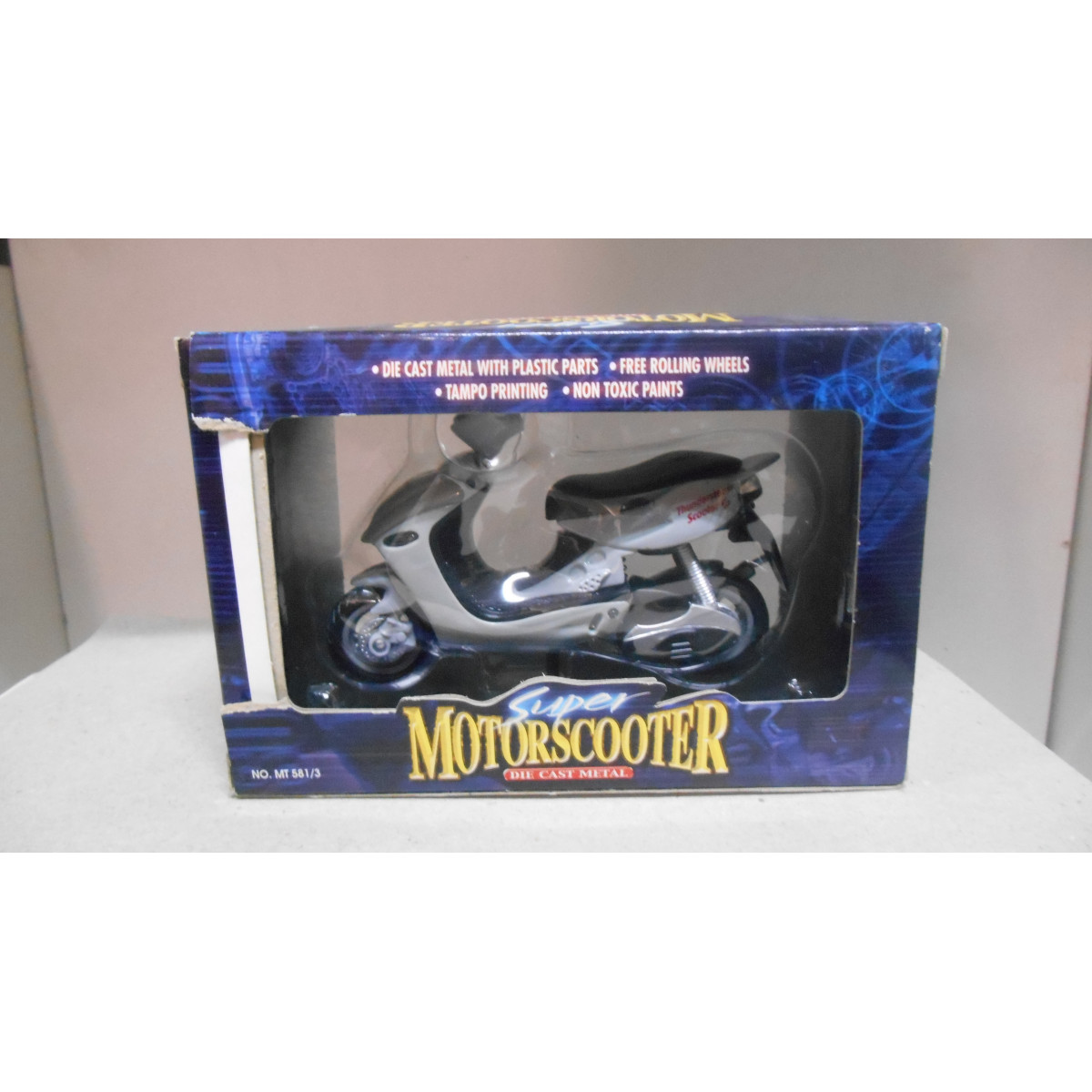 SUPER MOTORSCOOTER THUNDERSTORM MOTO/BIKE 1:18? DIECAST MODEL - BCN ...