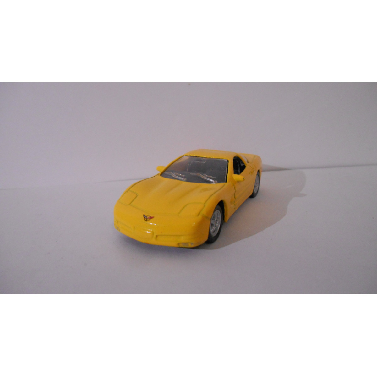 CHEVROLET CORVETTE C5 1999 YELLOW 1:60 WELLY SUPER9 - BCN STOCK CARS