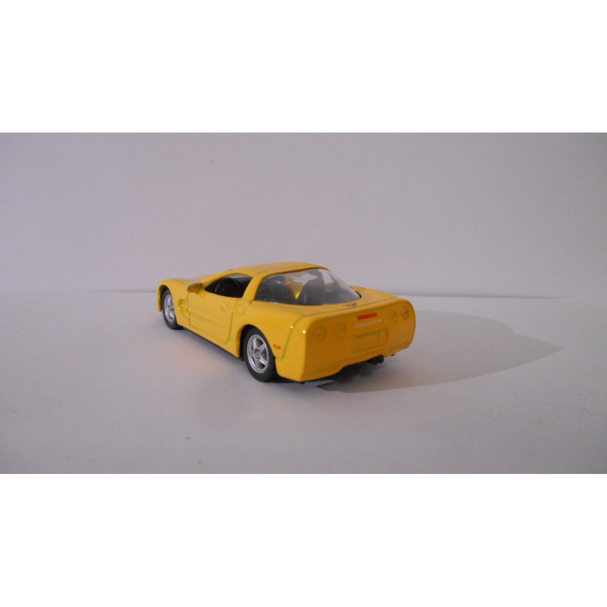 CHEVROLET CORVETTE C5 1999 YELLOW 1:60 WELLY SUPER9 - BCN STOCK CARS