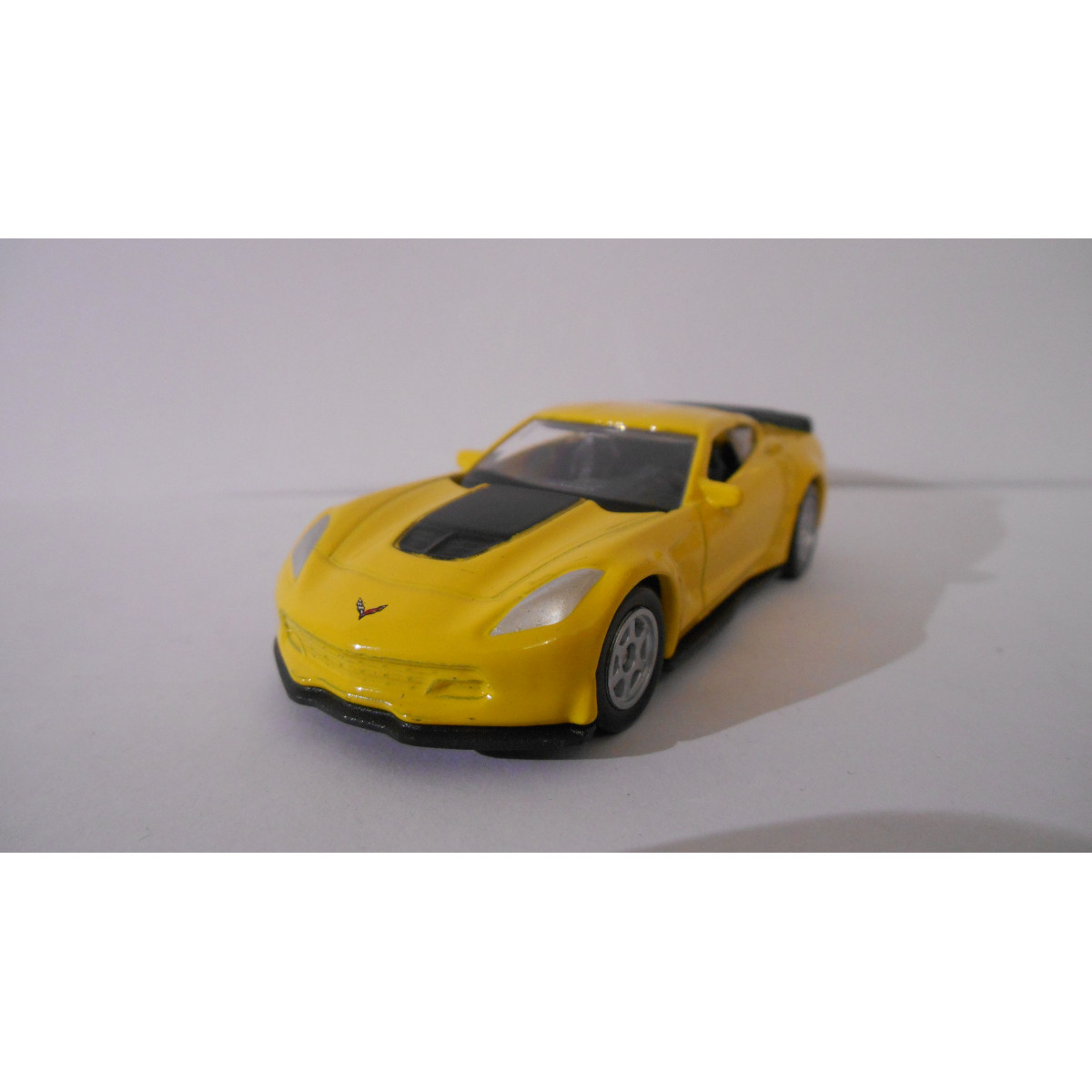 CHEVROLET CORVETTE C7 2017 Z06 YELLOW 1:60 WELLY SUPER9 - BCN STOCK CARS
