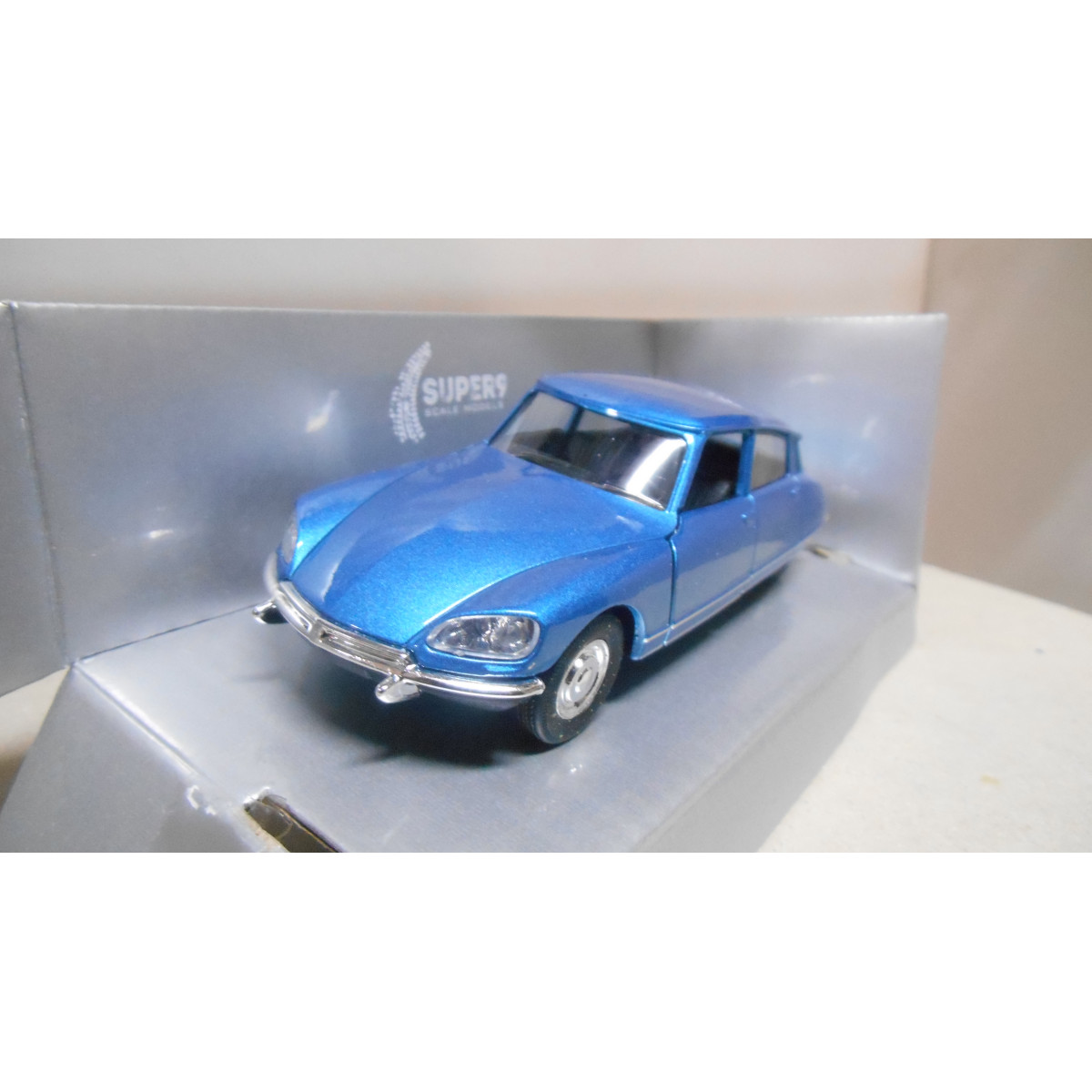 CITROEN DS 23 1973 BLUE 1:34/39 WELLY - BCN STOCK CARS