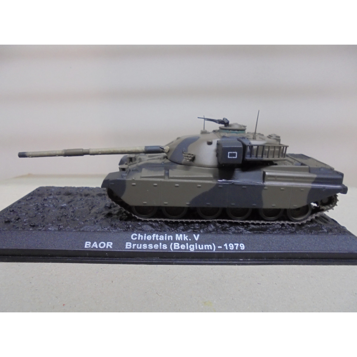 CHIEFTAIN MK.V 1979 BAOR UK 1:72 ALTAYA IXO DEFECT/URNA RAJADA/V FOTO - BCN STOCK CARS