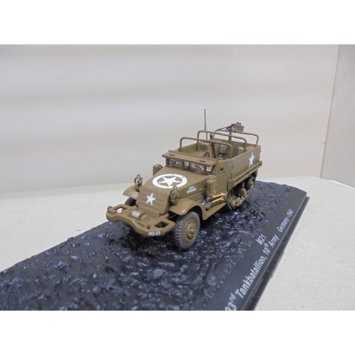 M21 HALF-TRACK 1945 193rd TANK BAT 10th ARMY USA GERMANY WW2 1:72 ...