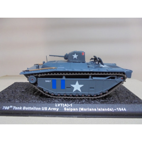 LVT (A) -1 1944 708th TANK BAT US ARMY SAIPAN WW2 1:72 ALTAYA IXO - BCN ...