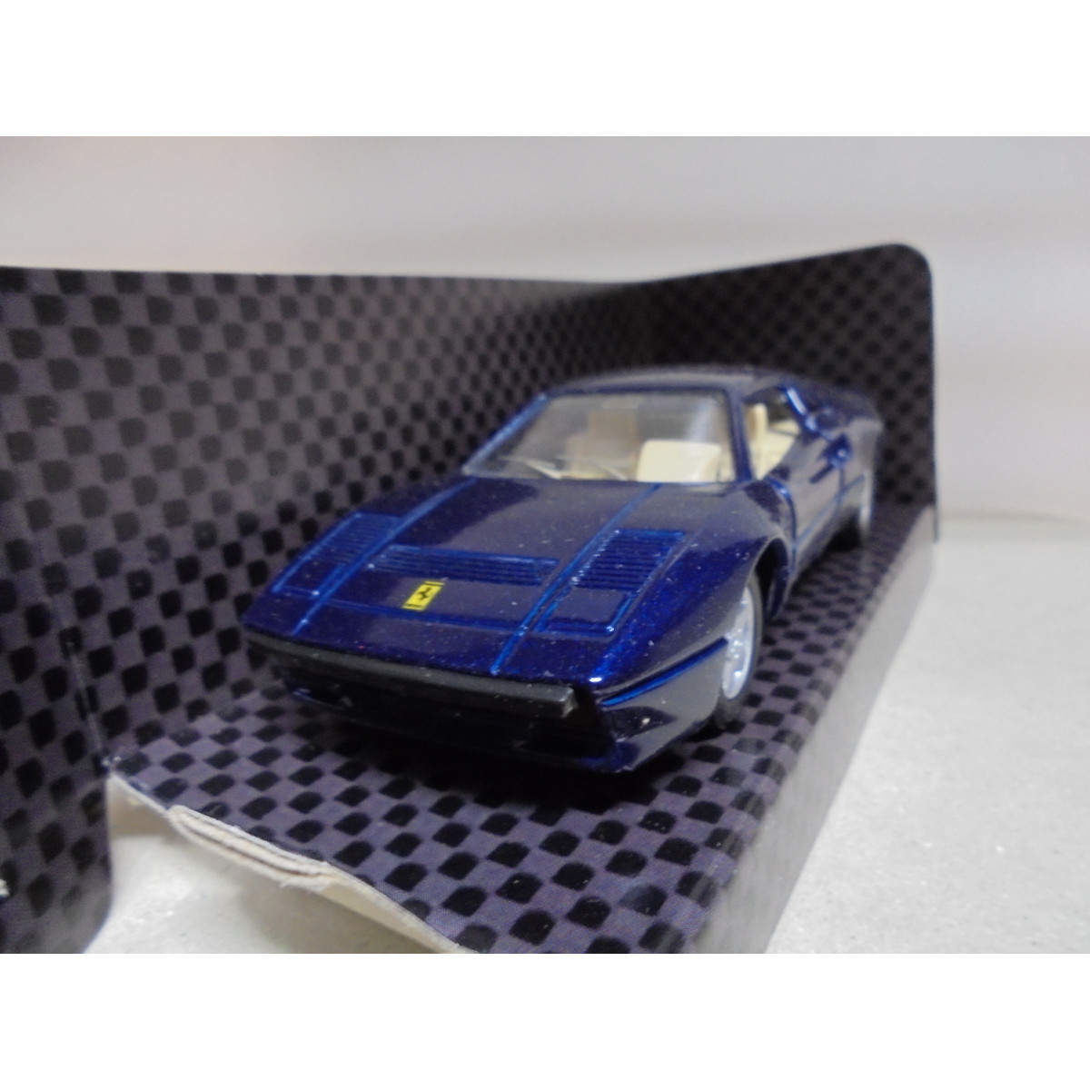FERRARI 288 GTO BLUE COLLEZIONE SHELL 1:38 MAISTO PULLBACK - BCN STOCK CARS