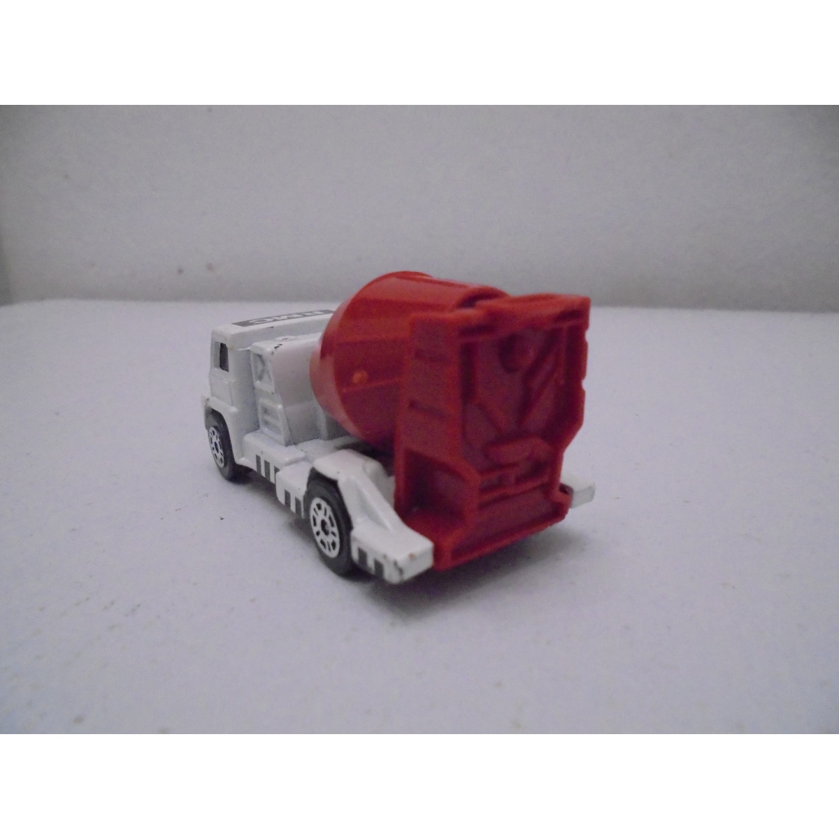 CEMENT MIXER TRUCK RMC WHITE 80´s 10cm/1/64 CORGI JUNIORS WHIZZWHEEL ...