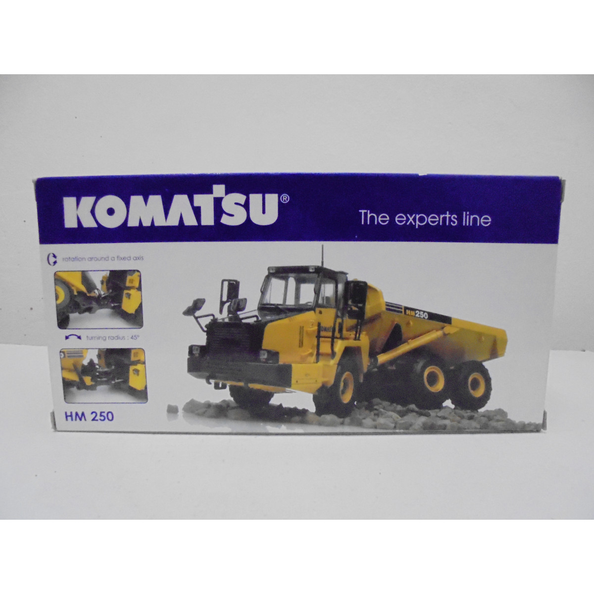 KOMATSU HM250 ARTICULED DUMPER TRUCK 1:50 UNIVERSAL HOBBIES - BCN STOCK ...