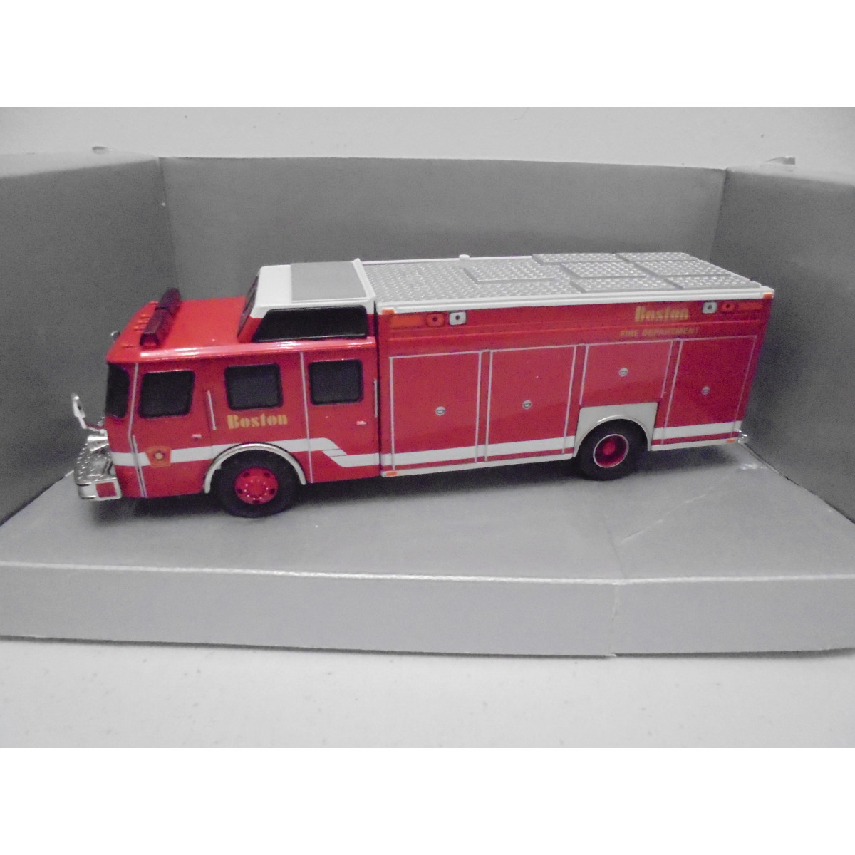 E-ONE RESCUE FIRE/POMPIERS/BOMBEROS BOSTON 1:50 CORGI 52205 - BCN STOCK ...