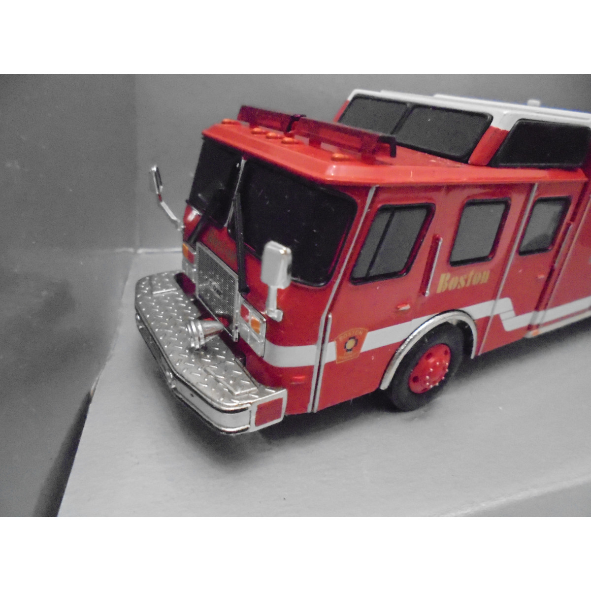 E-ONE RESCUE FIRE/POMPIERS/BOMBEROS BOSTON 1:50 CORGI 52205 - BCN STOCK ...
