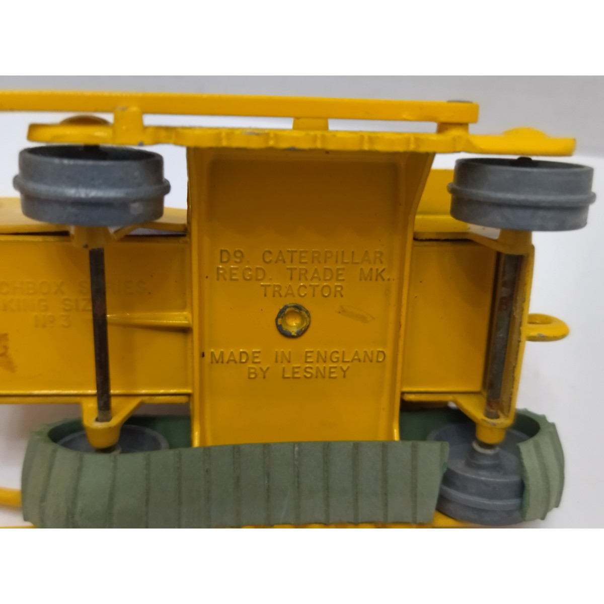 Caterpillar Cat D9 Bulldozer Matchbox King Size K 3 Oruga Rota Bcn