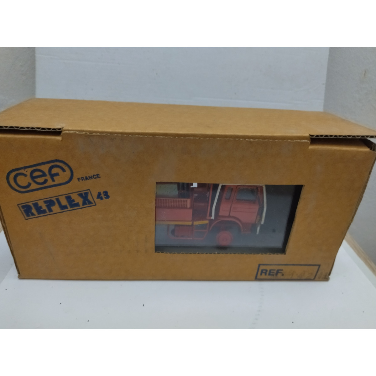 RENAULT FIRE/POMPIERS/BOMBEROS 1:43 CEF REPLEX 142 CASSEE/ROTO/V FOTO ...