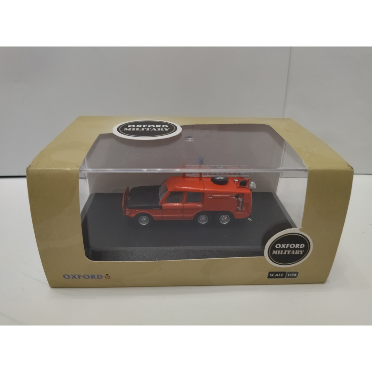 LAND ROVER TACR2 RAF PINK PANTHER FIRE/POMPIERS/BOMBEROS 1:76 OXFORD ...