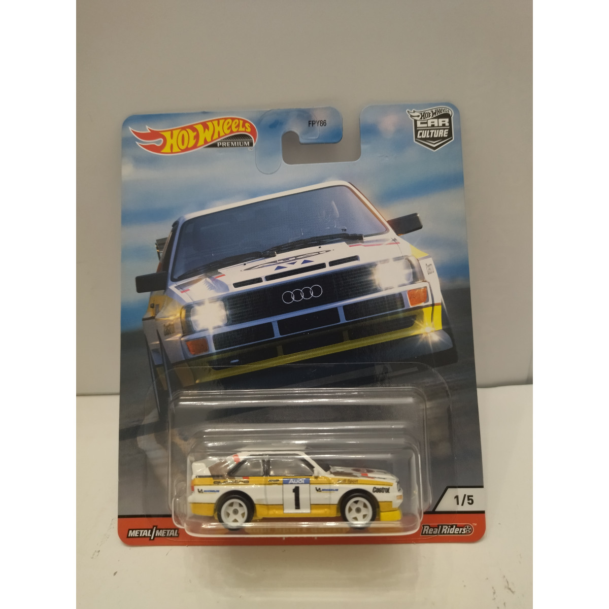 AUDI SPORT QUATTRO 1/5 MODERN CLASSIC 1:64 HOT WHEELS PREMIUM - BCN ...