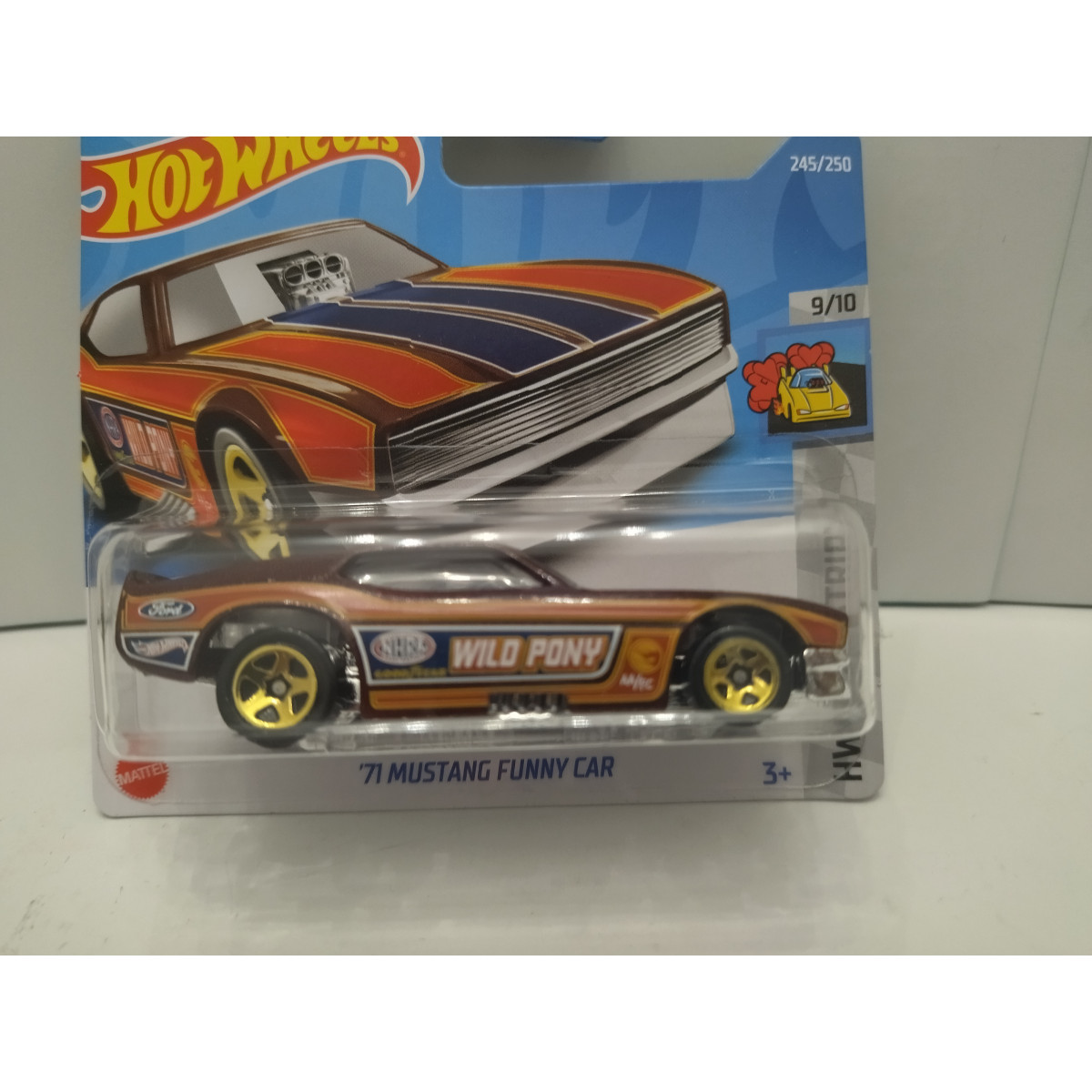 FORD MUSTANG 1971 FUNNY CAR NHRA 9/10 1:64 HOT WHEELS - BCN STOCK CARS
