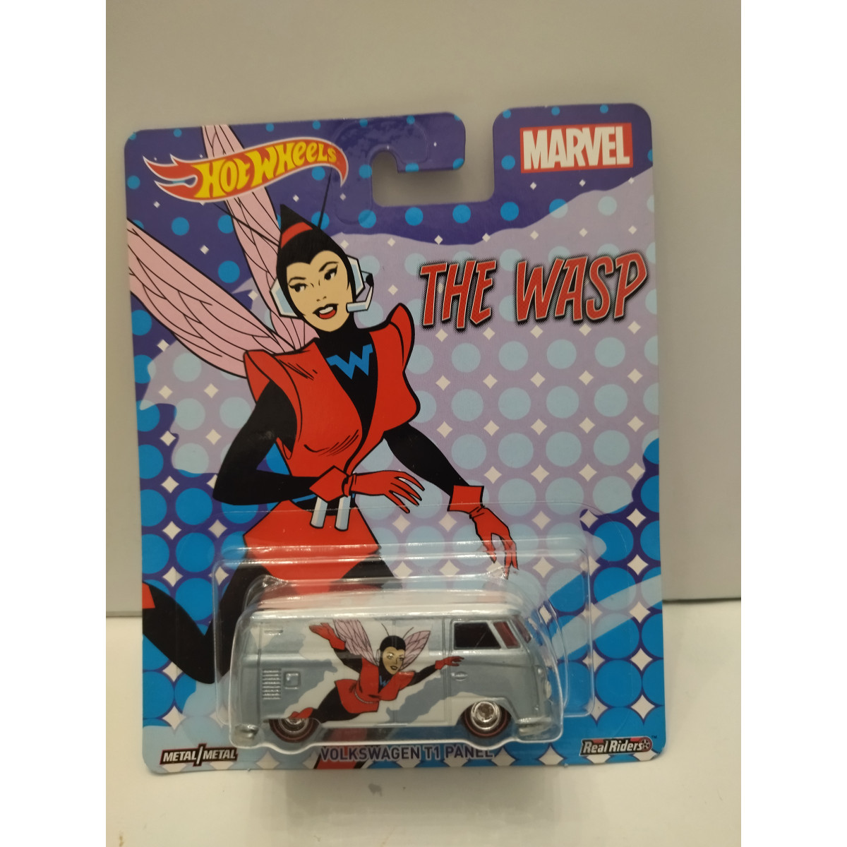VOLKSWAGEN T1 PANEL THE WASP MARVEL 1:64 HOT WHEELS PREMIUM - BCN STOCK ...